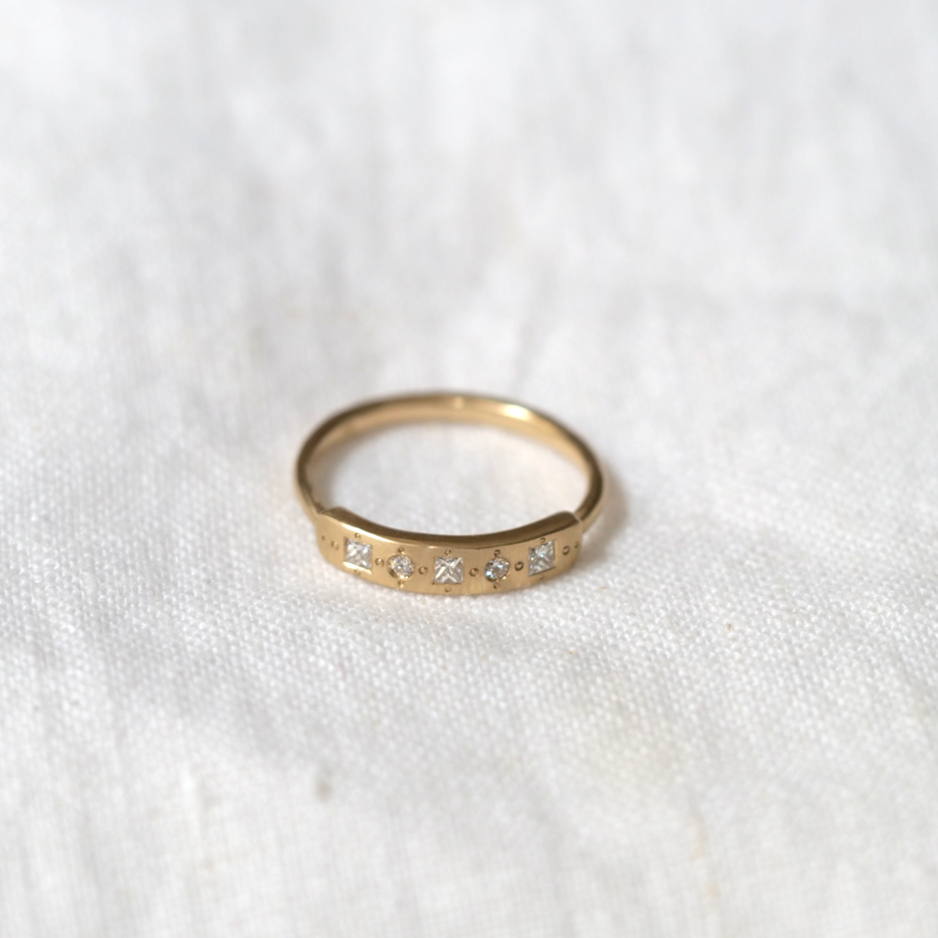 Starry Sky Princess Diamond Ring | Marisa Mason Jewelry