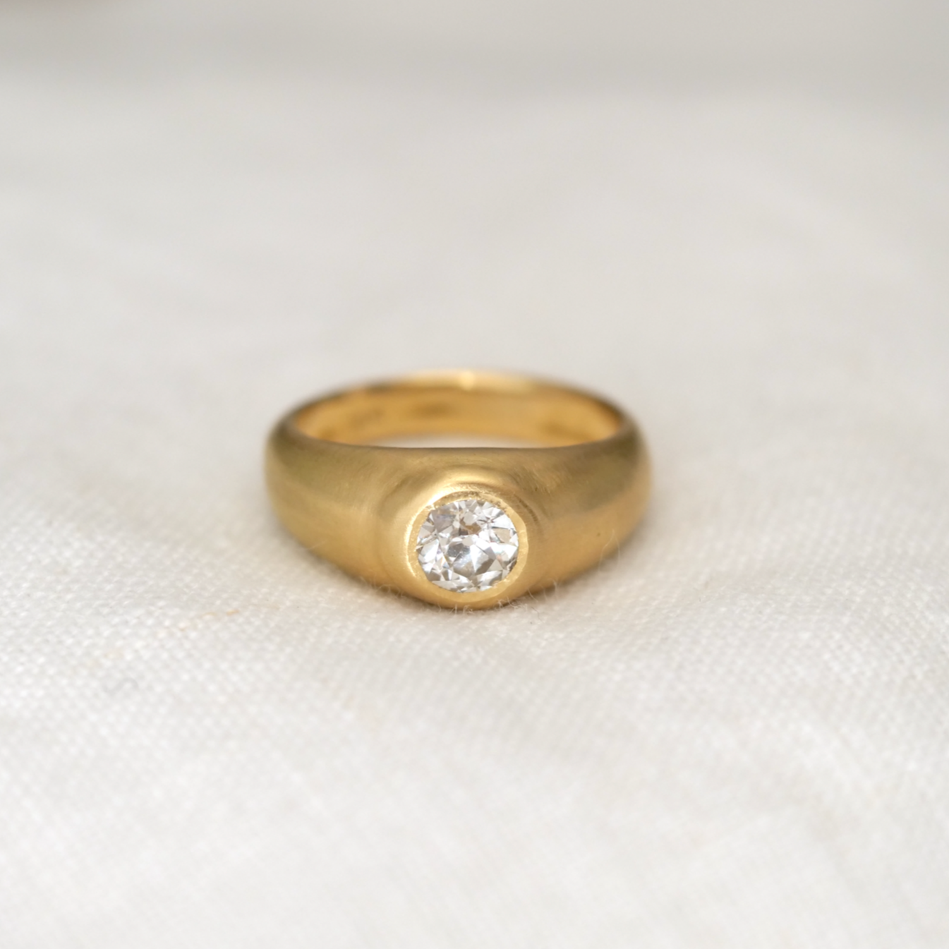 Dia Solitaire Ring | Marisa Mason Jewelry