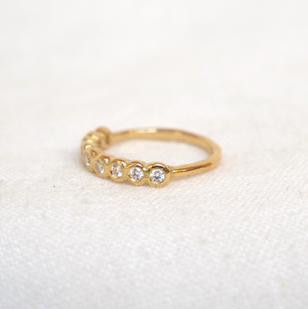 9 Stone Diamond Ring | Marisa Mason Jewelry