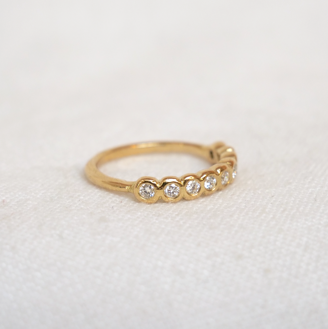9 Stone Diamond Ring | Marisa Mason Jewelry