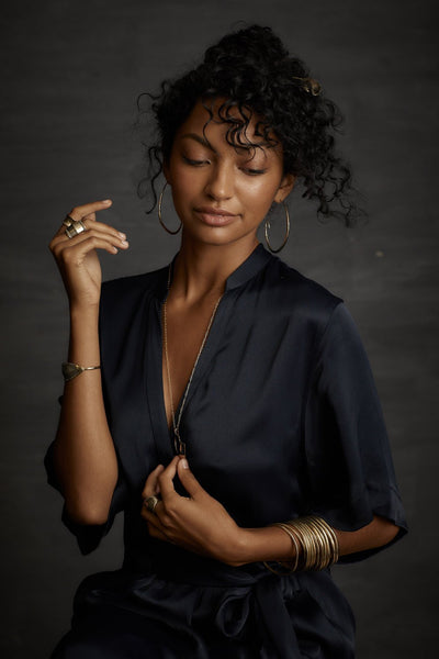 NATURAL HOOPS Large | Marisa Mason Jewelry